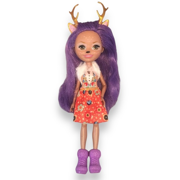 Mattel | Toys | Mattel Enchantimals Danessa Deer 6 Inch Doll Purple ...